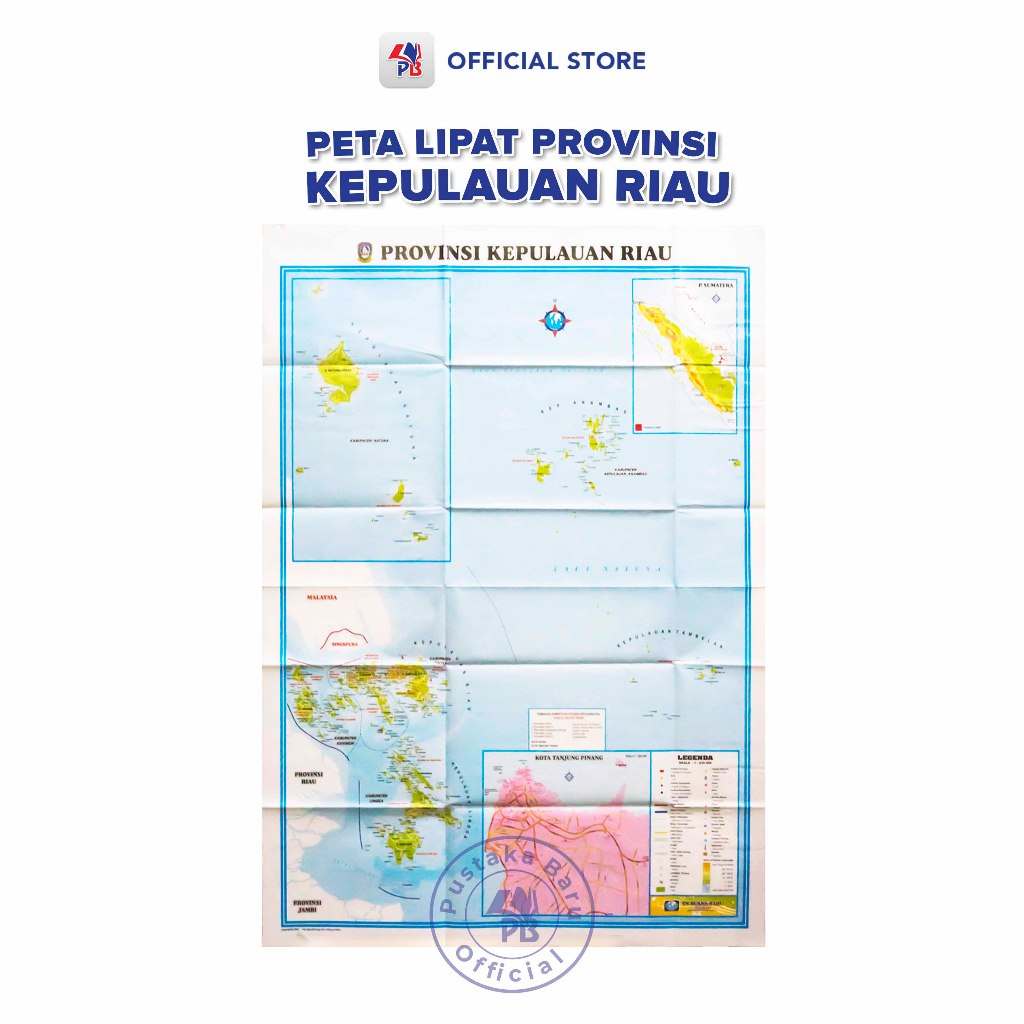 Jual Peta Provinsi Kepulauan Riau / Peta Lipat Lembaran Provinsi Kepulauan Riau | Shopee Indonesia