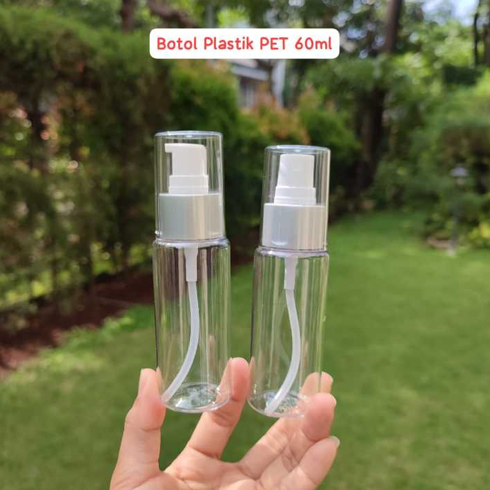 Jual Botol Spray Pump Botol plastik PET Botol Spray Mist 60ml Botol ...