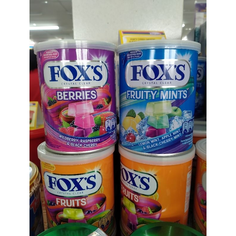 Jual fox's mint kaleng 180gr | Shopee Indonesia