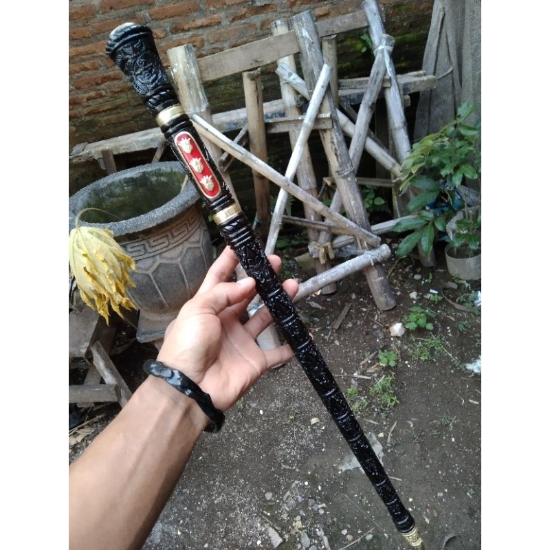 Jual TONGKAT KOMANDO TNI AL KOLONEL,full ukir 3D | Shopee Indonesia