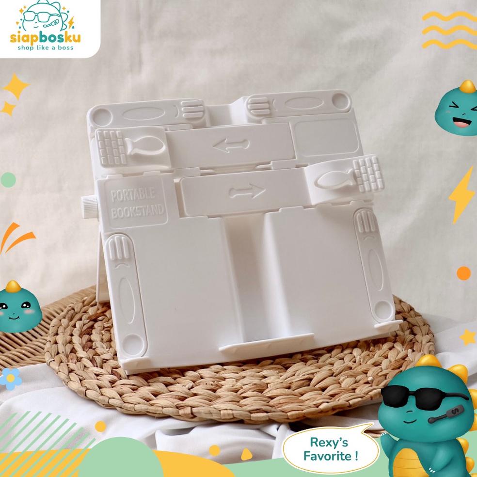 Jual RECOMENDED BOOK STAND READING HOLDER PENYANGGA BUKU DAN TABLET ...
