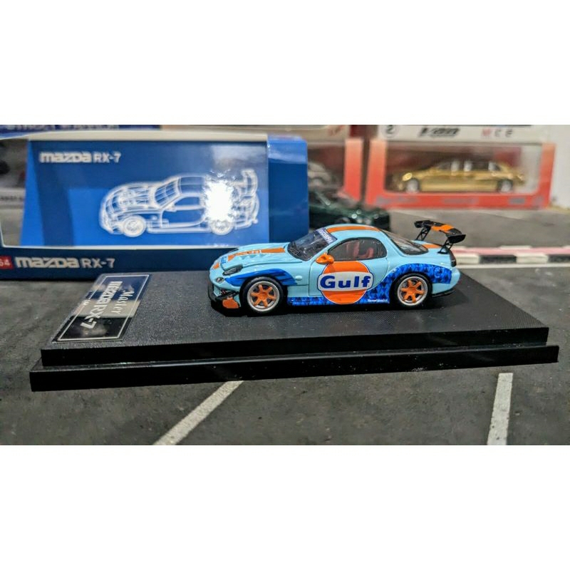 Jual Diecast Master Mazda RX7 Gulf Livery | Shopee Indonesia