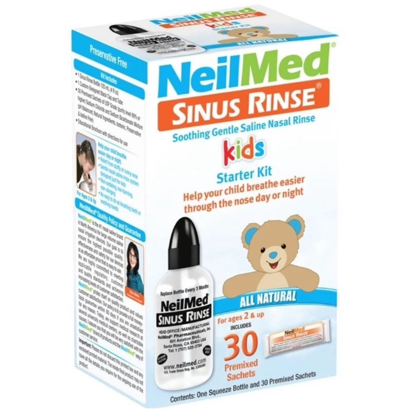 Jual Neilmed Sinus Rinse Pencuci Hidung Sinusitis Flu Pilek Botol + 30 ...