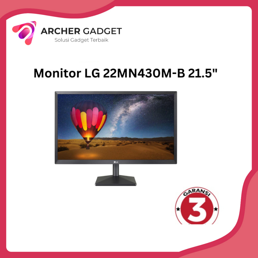 Jual LG Monitor 22MN430 Full HD 21.5" IPS Monitor with Radeon FreeSync ...