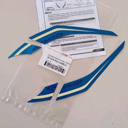 Jual STIKER BODY STICKER WINKER GENIO | Shopee Indonesia