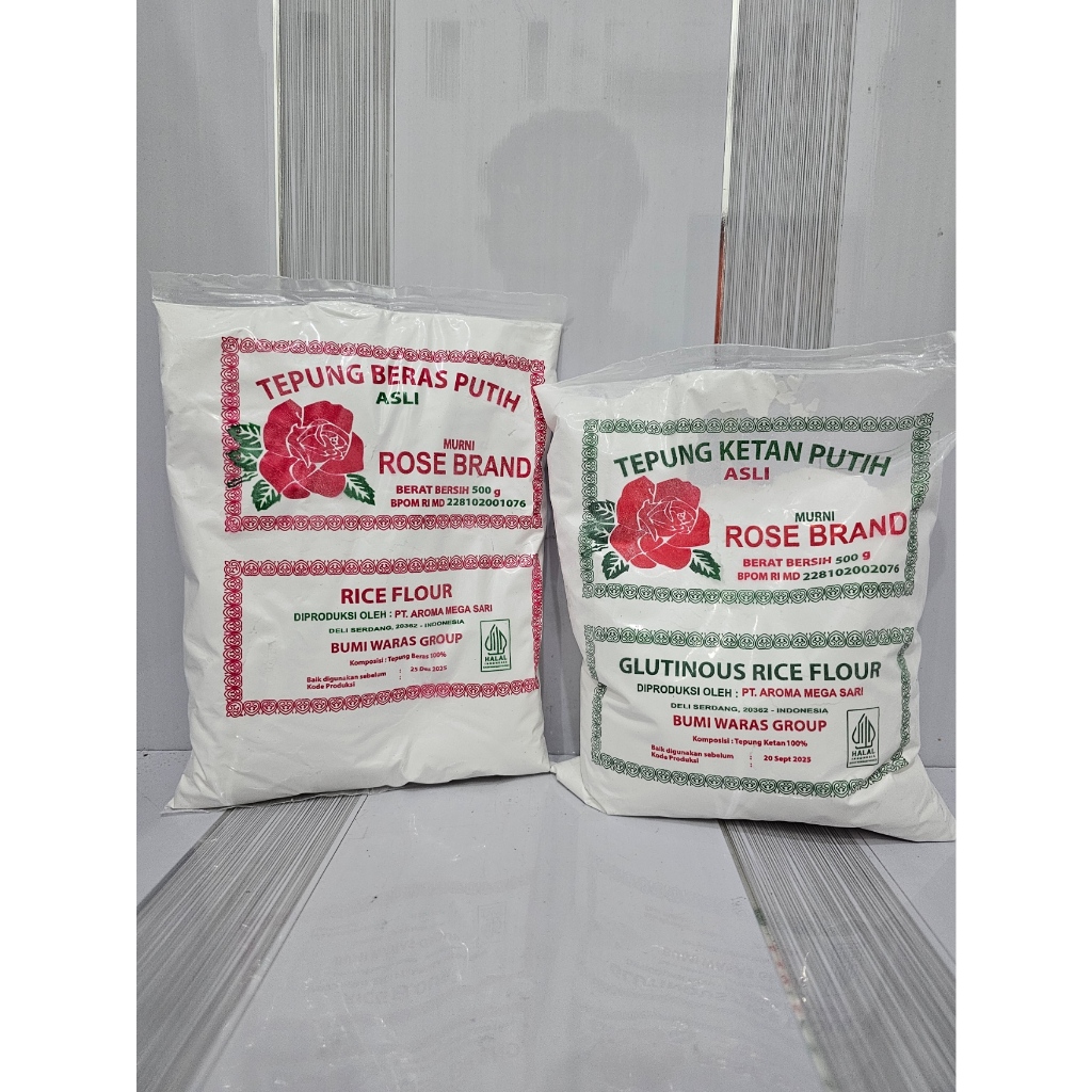 Jual Rose Brand 500g Tepung Ketan Putih / Beras Putih | Shopee Indonesia