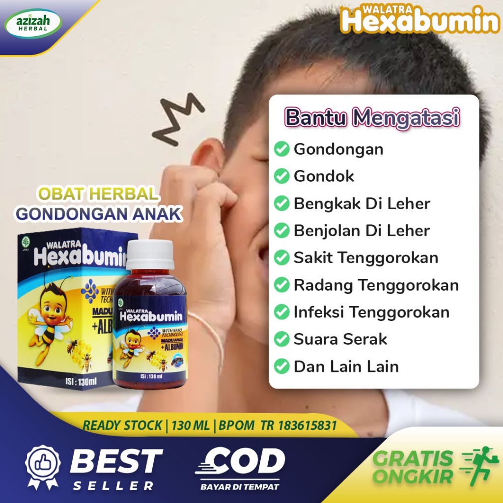 Jual Obat Gondok Gondongan Pada Anak Leher Bengkak Sakit Radang ...