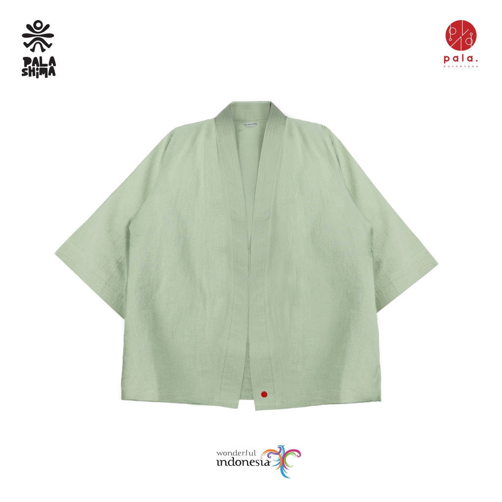 Jual PALA Nusantara SHIMA Linen Outer Fashion Unisex Katun & Linen ...