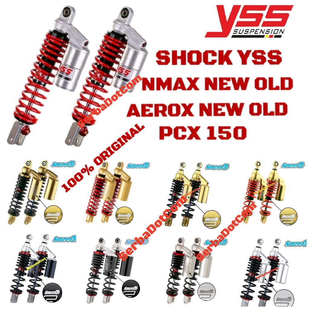 Jual SHOCK YSS G PLUS G SPORT SERIES SMOOTH NMAX OLD NEW PCX 150 AEROX GOLD EDITION ORIGINAL ...
