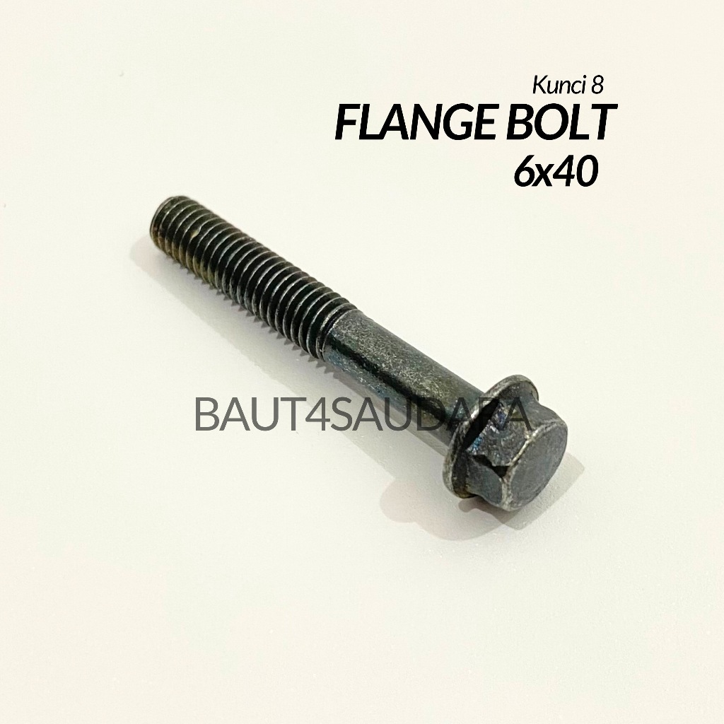 Jual Baut Flange Bolt Blok Mesin 6x40 Kunci 8 Hijau | Shopee Indonesia