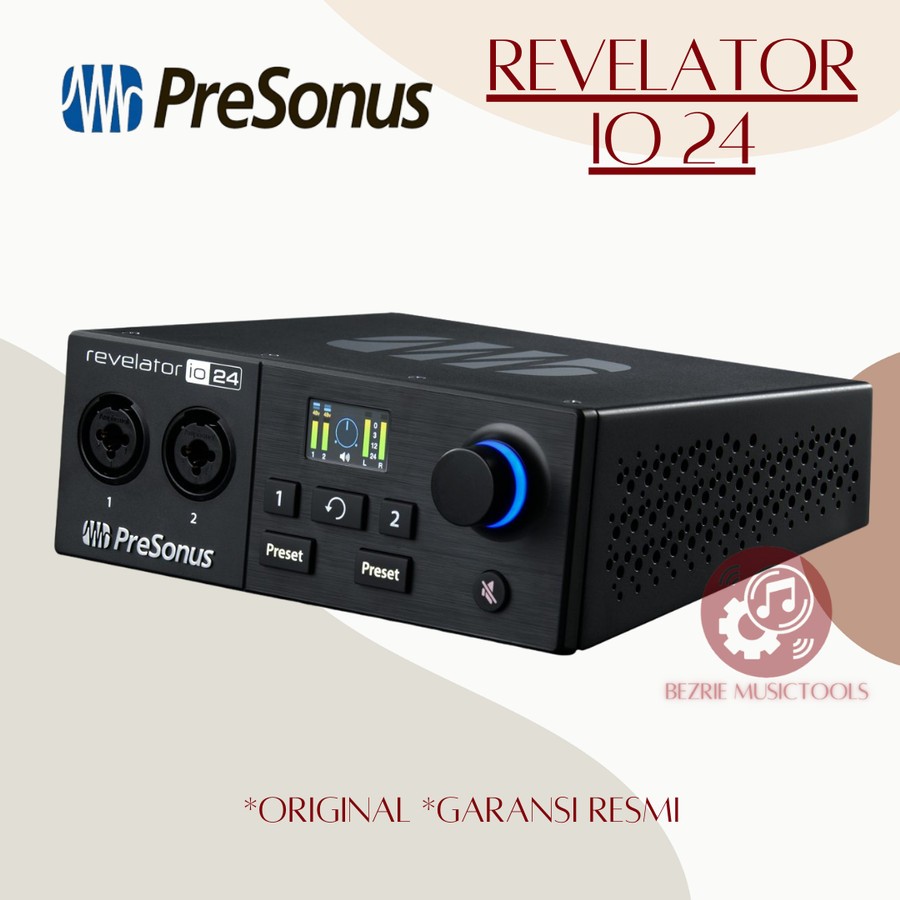 Jual Presonus Revelator IO24 io24 USB Audio Interface for Streaming ...