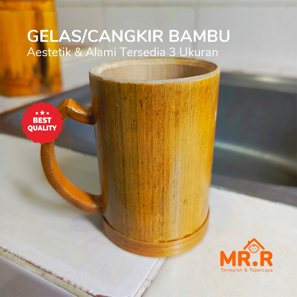 Jual Cangkir Mug Bambu Asli Kerajinan Bambu Gelas Unik Gelas Kopi Aesthetic Cafe Bamboo Jadul ...