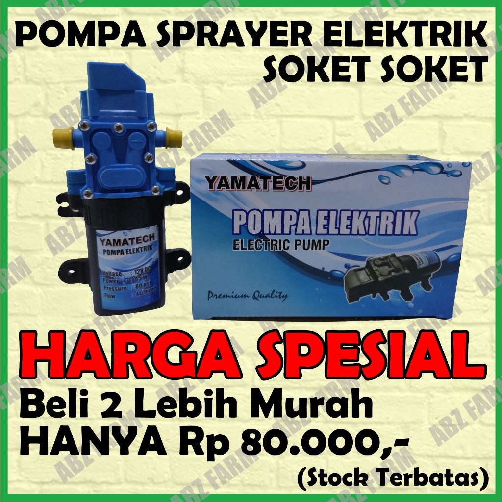 Jual Pompa mini Dinamo Tangki Sprayer Elektrik DC 12 v | Shopee Indonesia