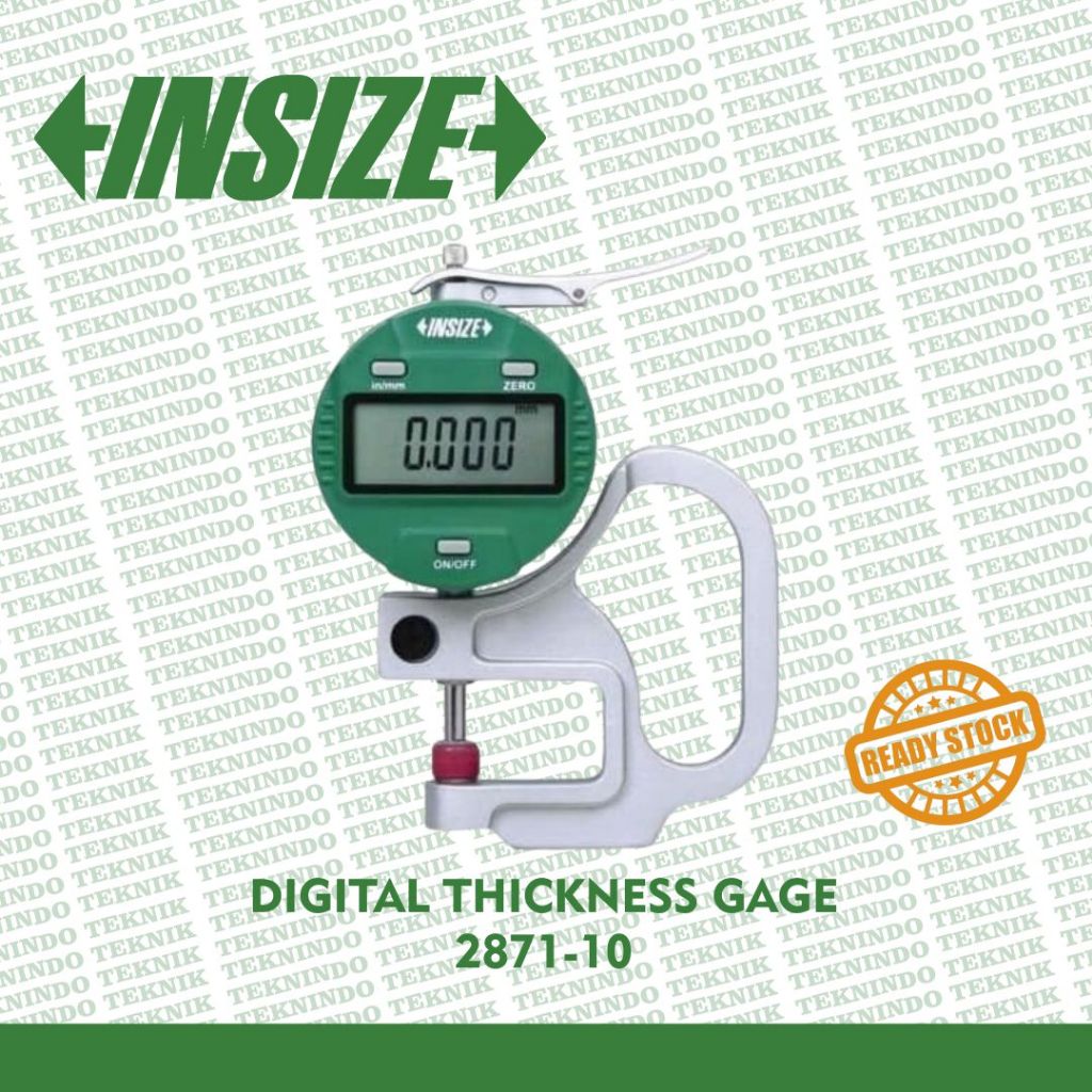 Jual Insize Digital Thickness Gage 0-10mm/0-0.4" Type 2871-10 Original ...