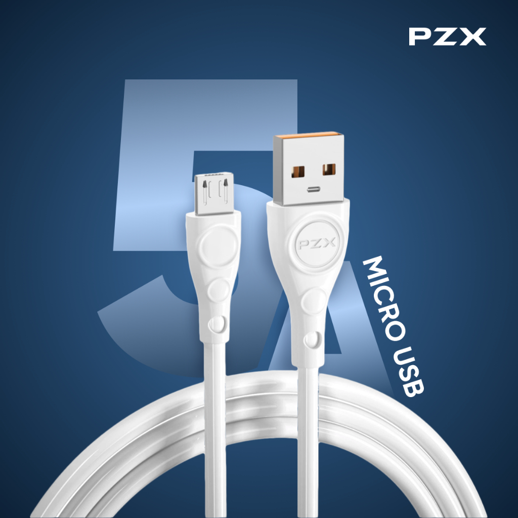Jual Kabel Data Micro to USB PZX Quick Charge 5A S03 | Shopee Indonesia