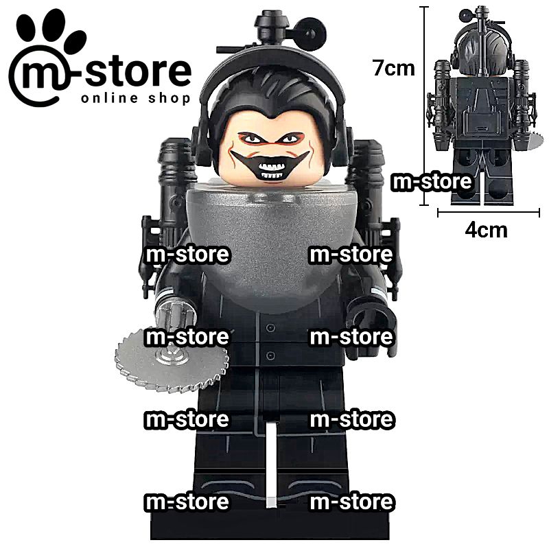 Jual brick skibidi toilet humanoid toilet man mini toy figure | Shopee ...
