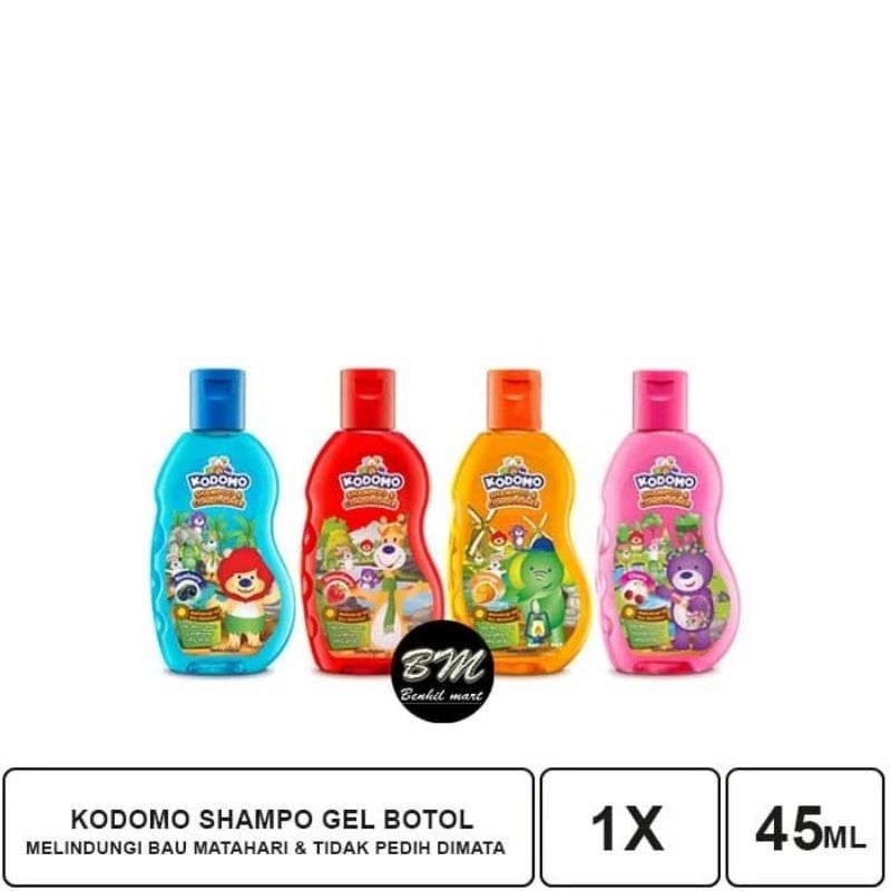 Jual KODOMO SHAMPOO GEL & CONDITIONER BOTOL 45ml | Shopee Indonesia