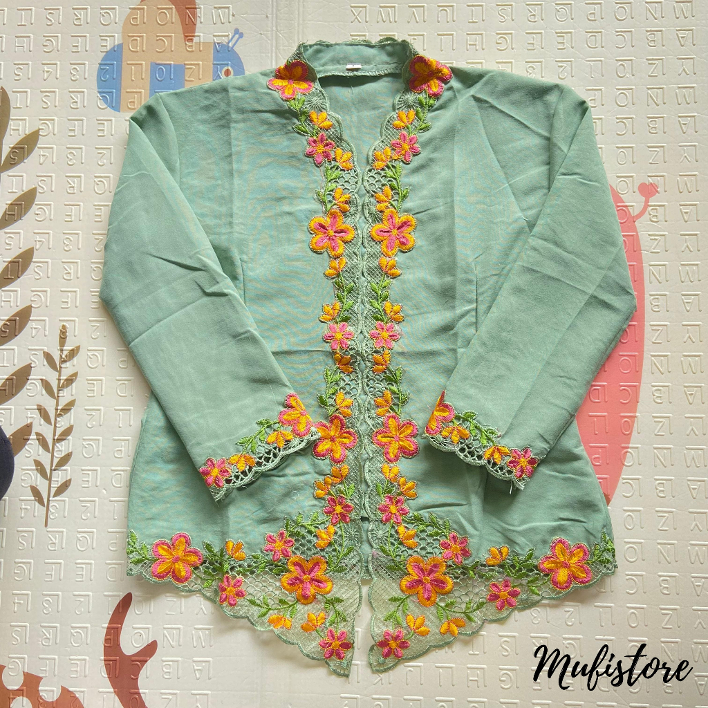 Jual Kebaya encim sekolah anak TK dan SD - Kebaya modern encim anak ...