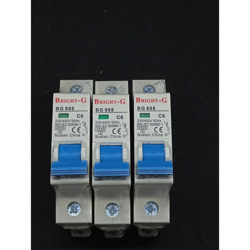 Jual MCB 1 Phase 6A BRIGHT G | Shopee Indonesia