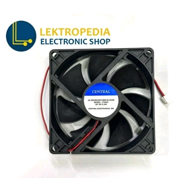 Jual Fan DC 12V 9cm Kipas Cooling 9 cm 12 V 12 Volt 12Volt 9x9 | Shopee Indonesia