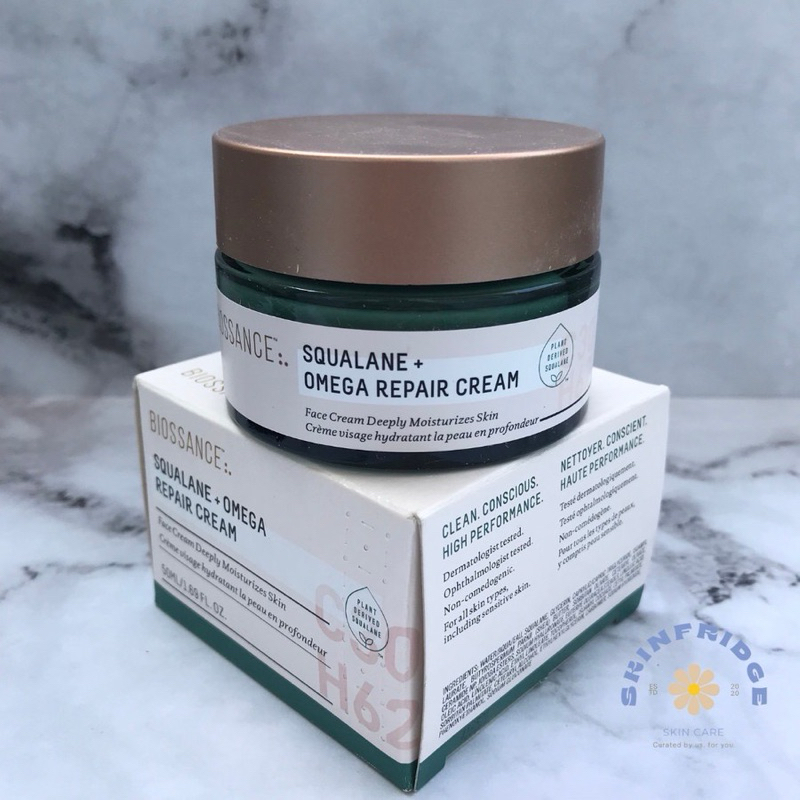 Jual BIOSSANCE Squalane + Omega Repair Cream 50ml | Shopee Indonesia