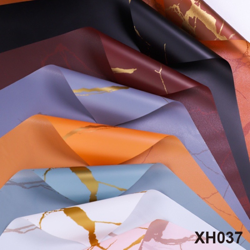 Jual (PAP) KERTAS BUCKET JUMBO / KERTAS BUNGA GOLD LINE COLOR ...