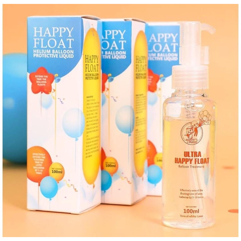 Jual Happy Float Balloon / Penguat Pengawet Balon HELIUM PROTECTIVE LIQUID 100ml | Shopee Indonesia