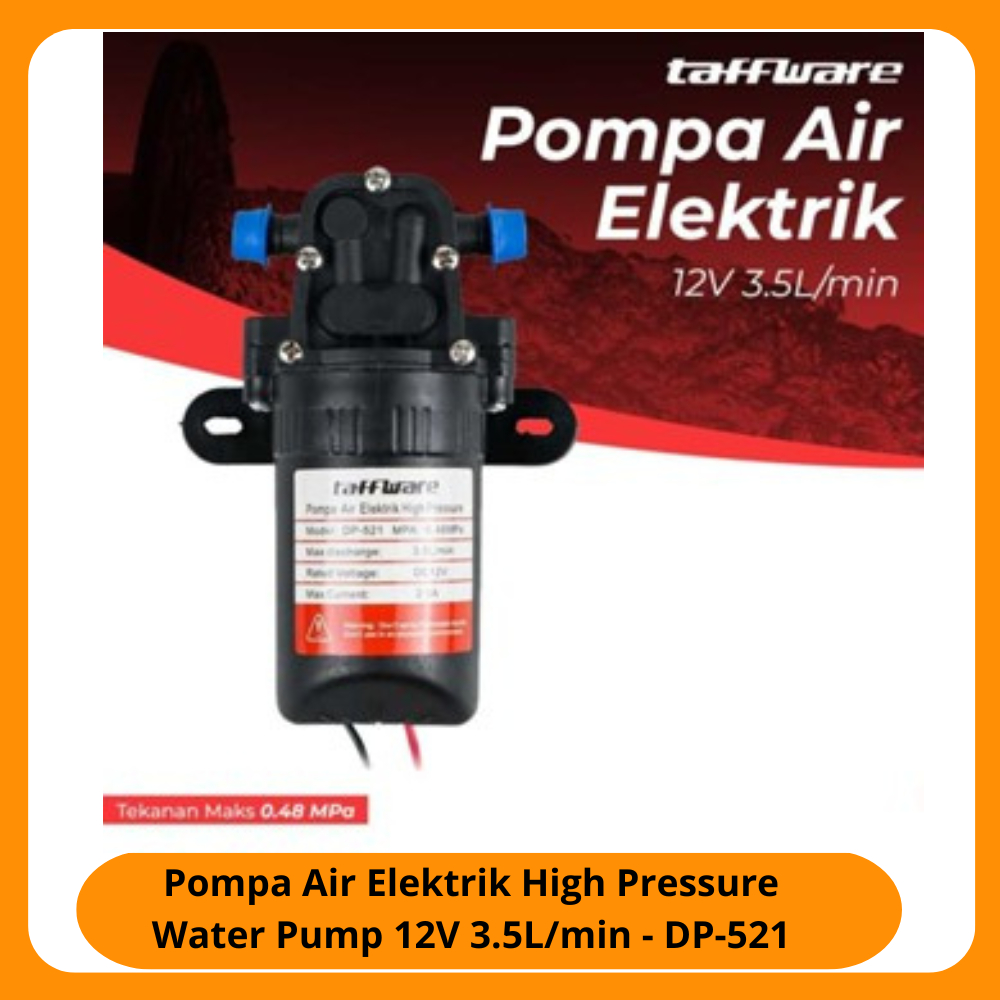Jual Pompa Air Elektrik High Pressure Water Pump 12V 3.5L / dinamo ...