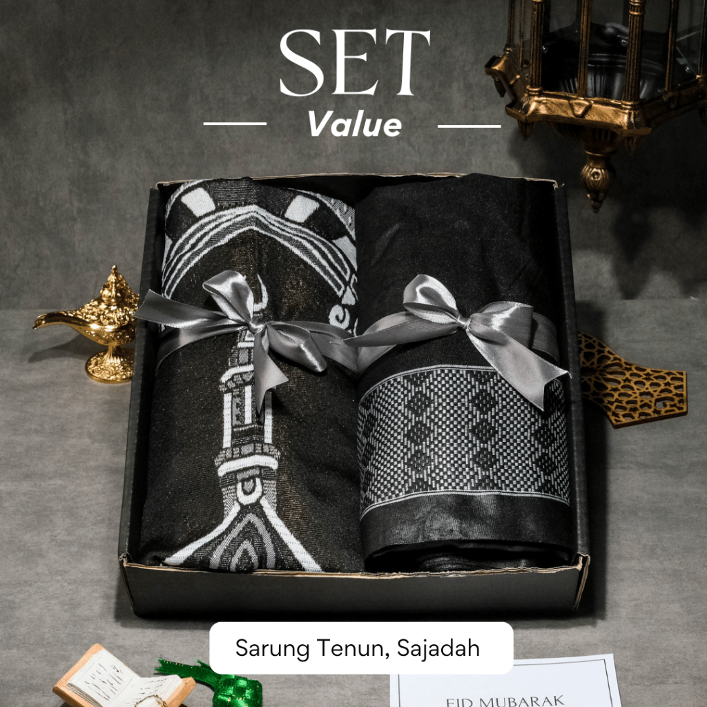 Jual Hampers Cowok Islam Sarung Sajadah | Hampers Kado Sarung Pria ...