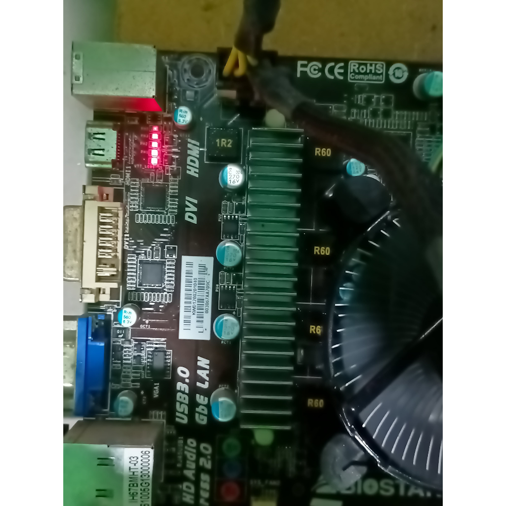 Jual MOBO Biostar TH67+ Socket LGA 1155 Intel Core I5 3570 | Shopee ...