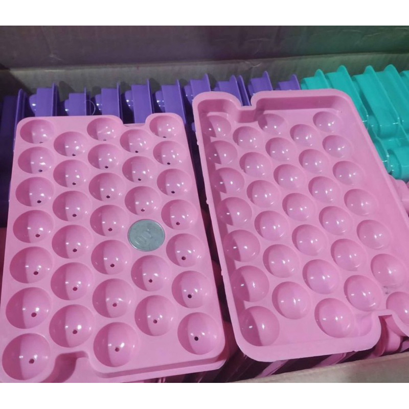 Jual CETAKAN ES BATU BULAT 33 SLOT / ALAT CETAKAN ES PUDDING JELLY AGAR ...