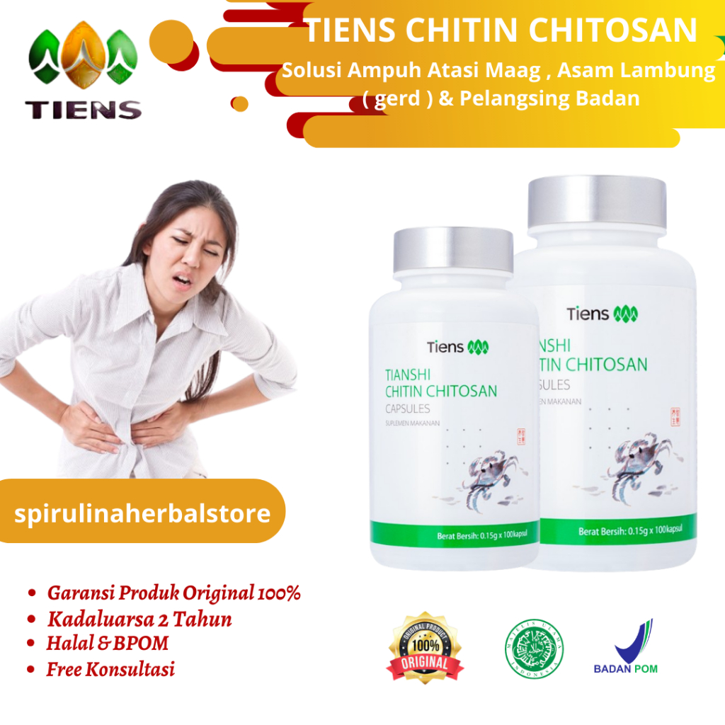 Jual Chitin Chitosan Obat China Asam Lambung Kronis Gerd & Maag kronis ...