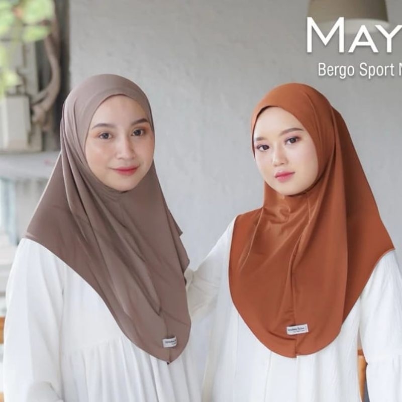 Jual BERGO INSTAN MALAY JERSEY//HIJAB PINGUIN SERIA//HIJAB NON PET TERBARU | Shopee Indonesia