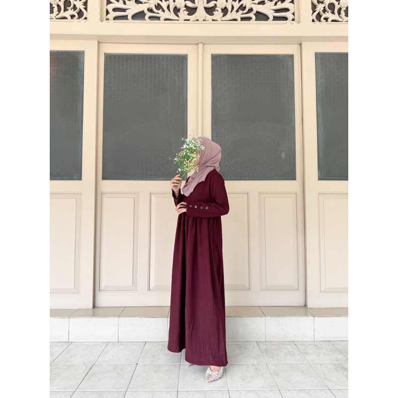 Jual (READY STOCK) Selyn Abaya by Kaluna Indonesia || Finger Ring Abaya ...