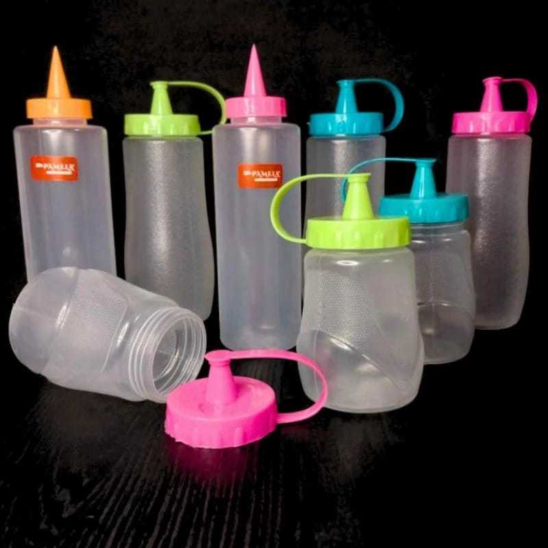 Jual BOTOL KECAP NINA 300ML dan 500 ml /BOTOL SAOS BAKSO | Shopee Indonesia