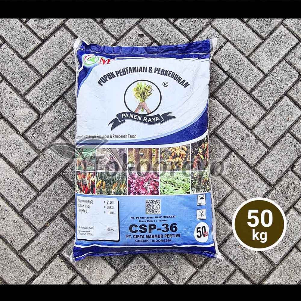 Jual PUPUK CMP PANEN RAYA CSP-36 ISI 50 KG KP CSP VIA GOSEND GRAB | Shopee Indonesia