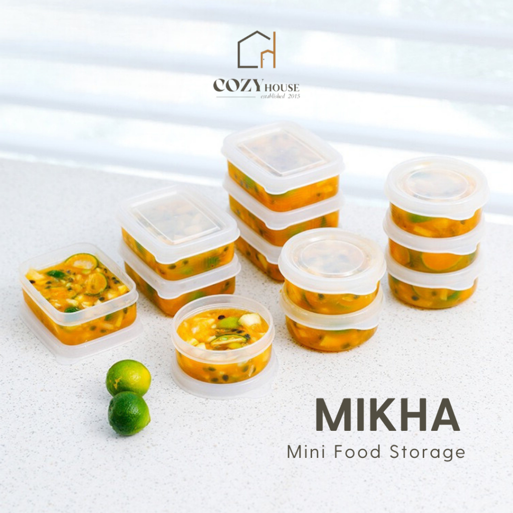 Jual COZYHOUSE MIKHA Mini Food Storae | Kontainer Makanan Mini Kotak ...