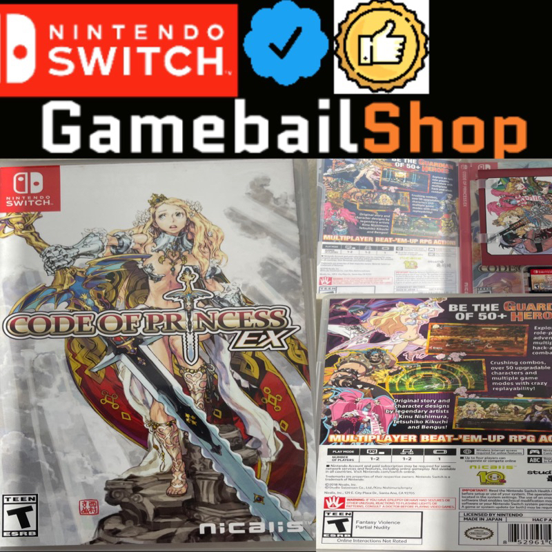 Jual Code Princess EX Switch Game | Shopee Indonesia
