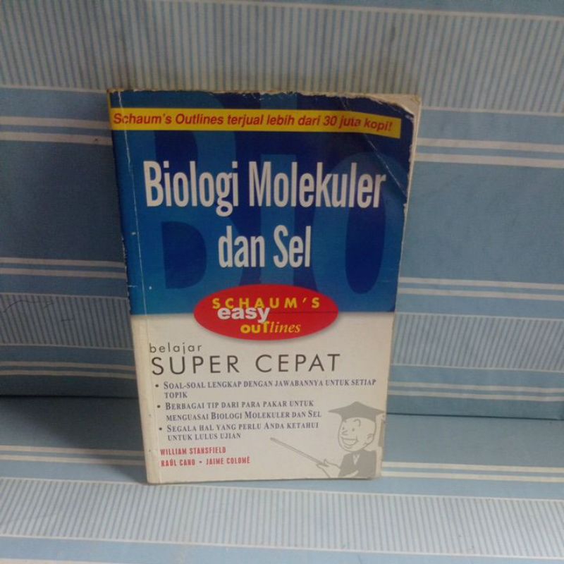 Jual BIOLOGI MOLEKULER DAN SEL by william stansfield | Shopee Indonesia