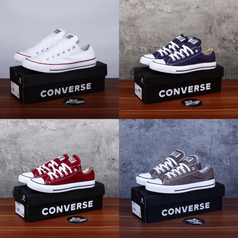 Jual SEPATU CONVERSE ALLSTAR LOW//SEPATU CONVERSE WARNA// SEPATU ...