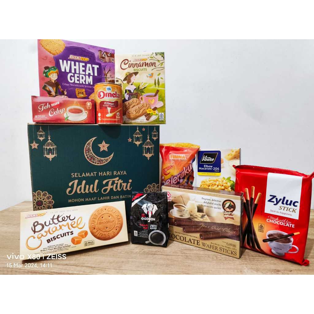 Jual PARCEL LEBARAN 2024 PAKET(B)/HAMPERS IDUL FITRI/PARCEL HARI RAYA ...