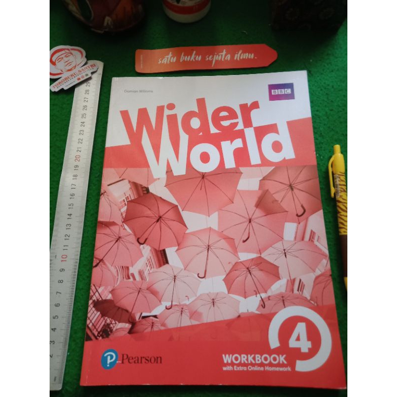 Jual Buku Original : Wider World Work Book #4 by Pearson. | Shopee ...
