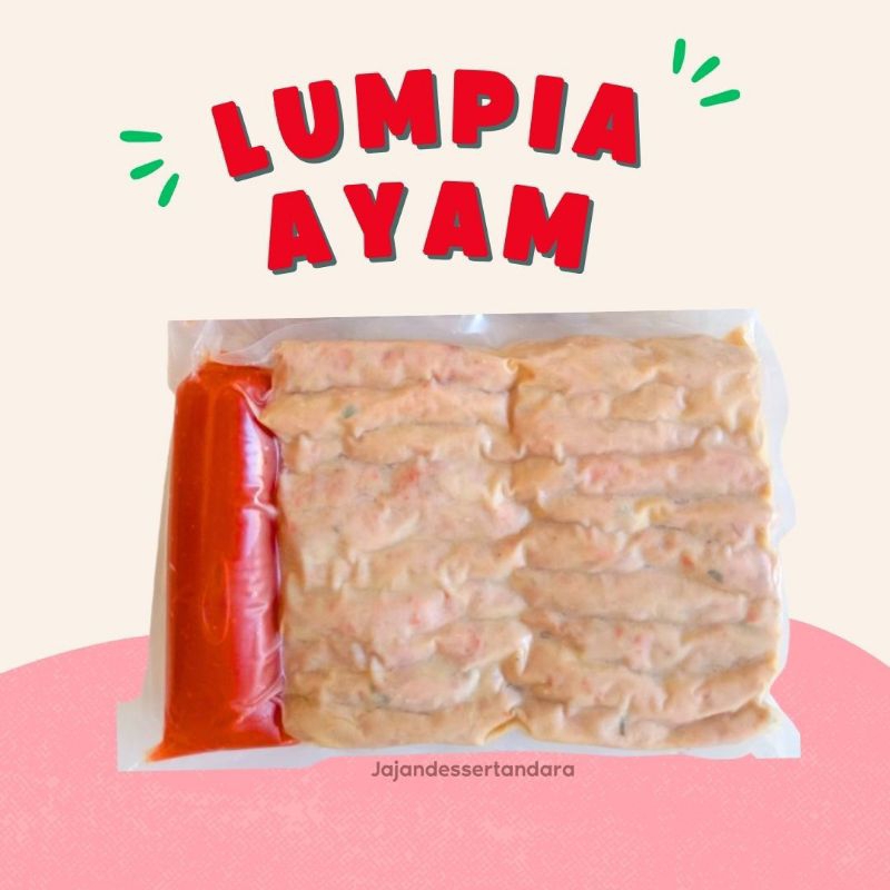 Jual Lumpia Ayam 20 pcs/ Lumpia Ayam Frozen | Shopee Indonesia