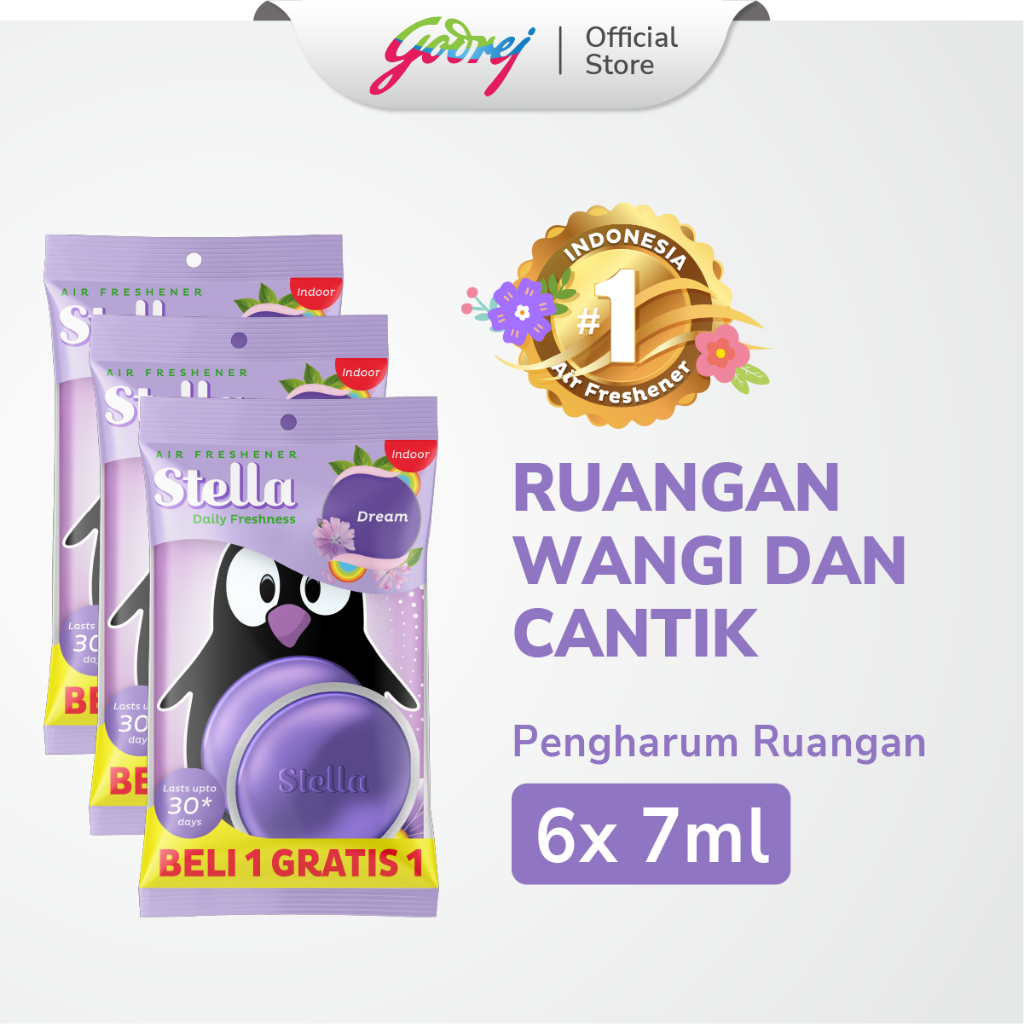 Jual Stella Daily Indoor Dream Beli 1 Gratis 1 - Pengharum Ruangan x ...