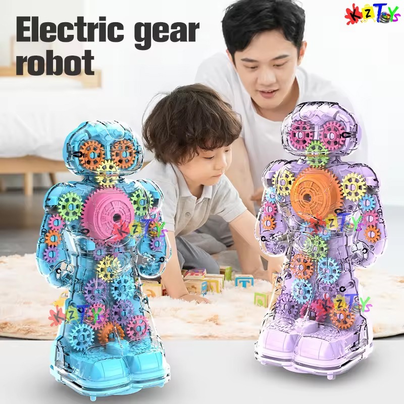 Jual MAINAN ANAK FIGUR AKSI ELEKTRIK ROBOT MODEL MUSIK BERJALAN DENGAN ...