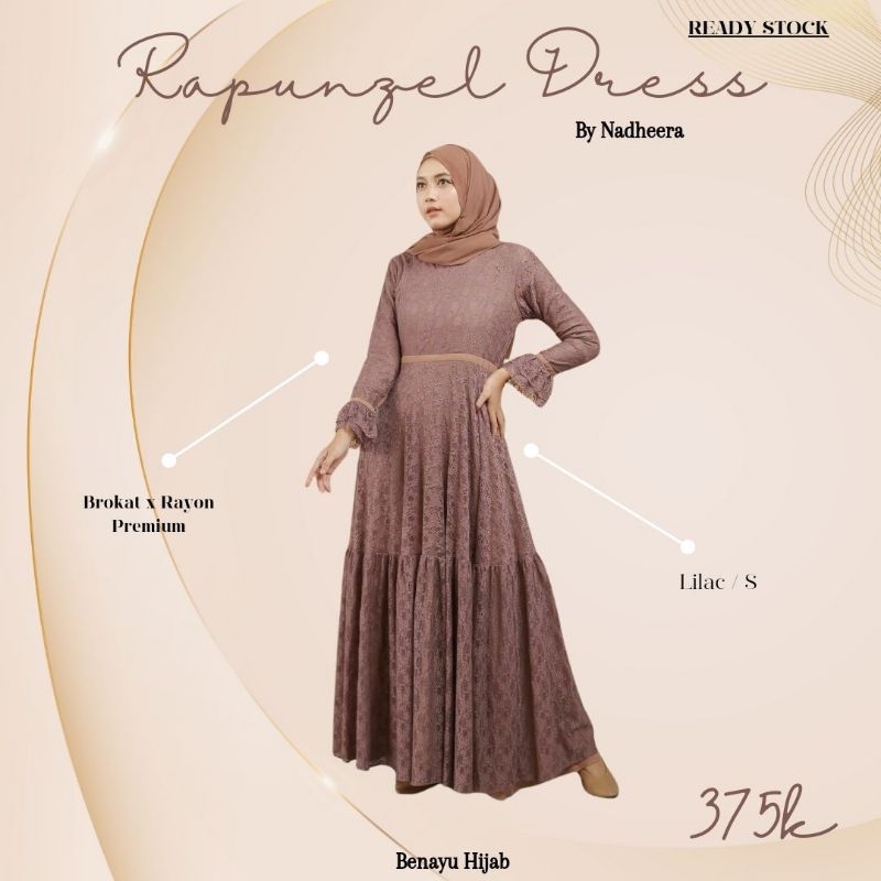 Jual Rapunzel Dress by Nadheera | Shopee Indonesia