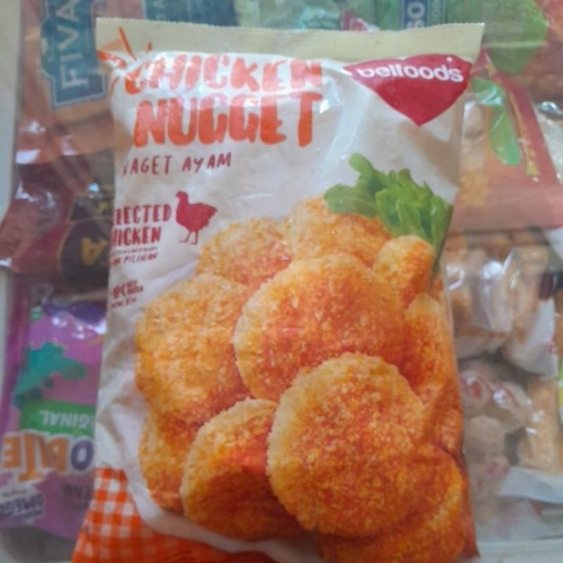 Jual Frozen Bandung Nuget belfoods premium 1kg | Shopee Indonesia