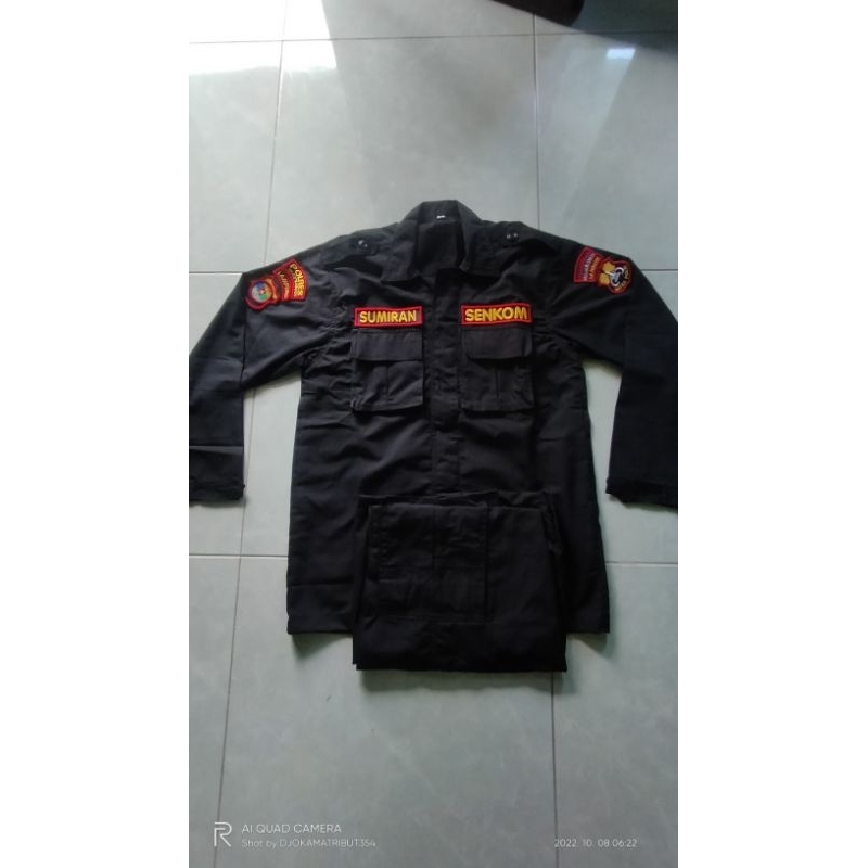 Jual SERAGAM SENKOM/SERAGAM PDL SENKOM LENGKAP ATRIBUT | Shopee Indonesia