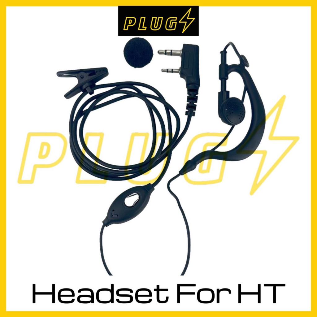 Jual [COD] PLUGS Headset HT Walkie Talkie Earphone FBI Style BAOFENG ...
