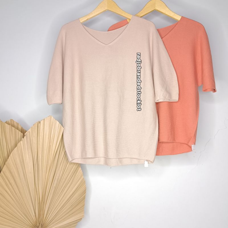 Jual ATASAN RAJUT LENGAN PENDEK U28 (B) | Shopee Indonesia